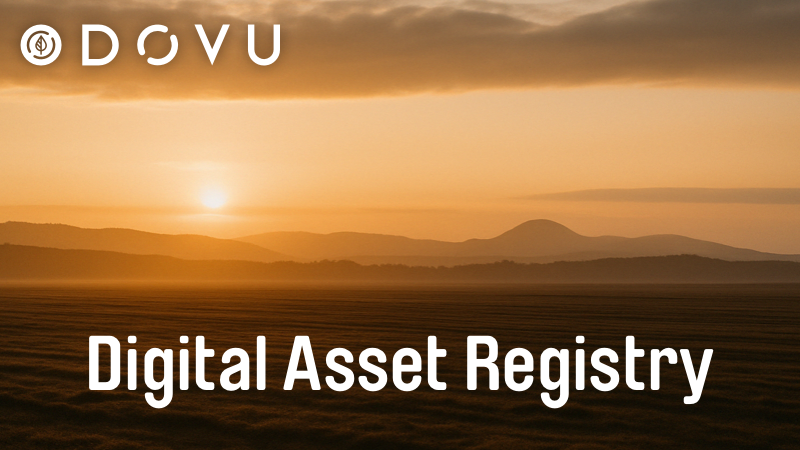 DOVU Digital Asset Registry